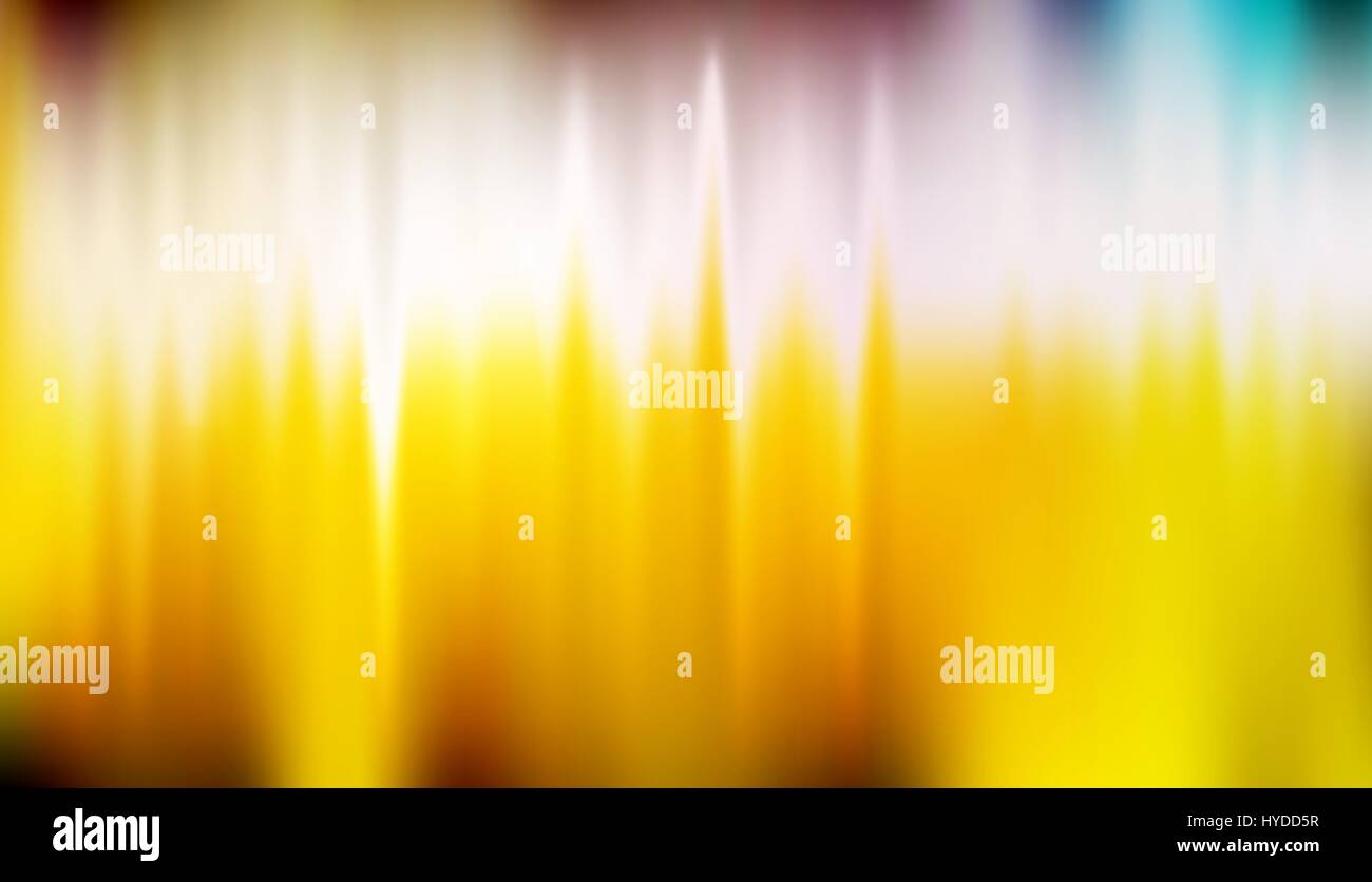 Blurred vector abstract background, yellow bright light Stock Vector ...