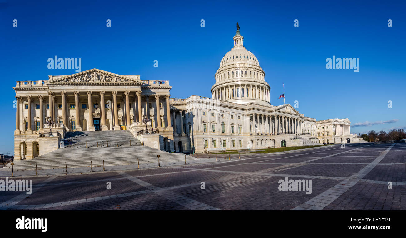 Panorama with capitol building hi-res stock photography and images - Alamy