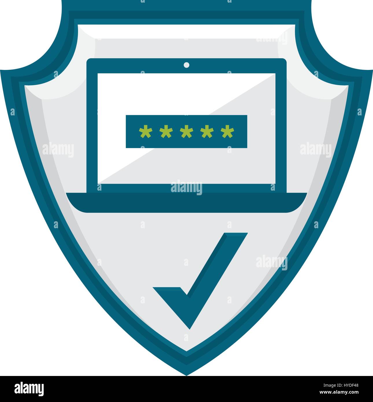 computer password emblem crest Stock Vector Image & Art - Alamy