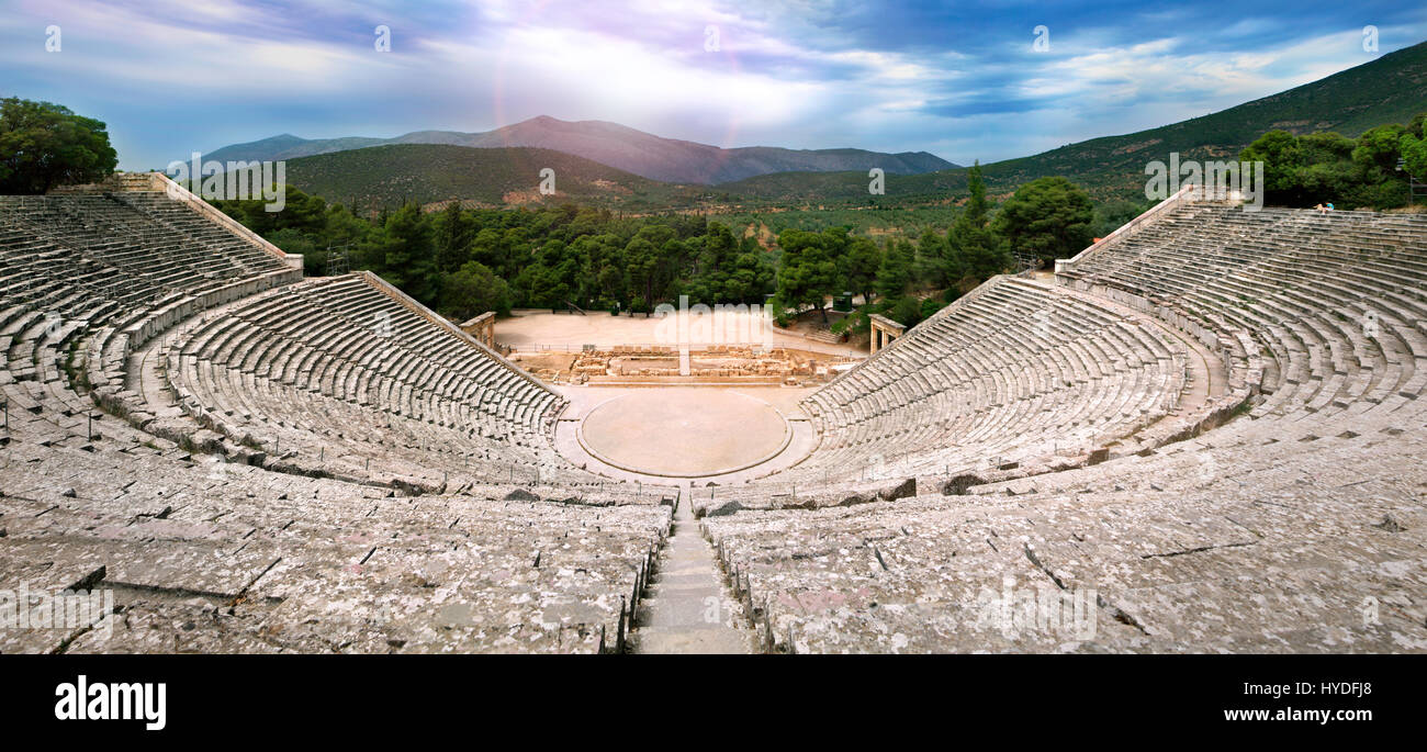 Greek theatre hi-res stock photography and images - Alamy