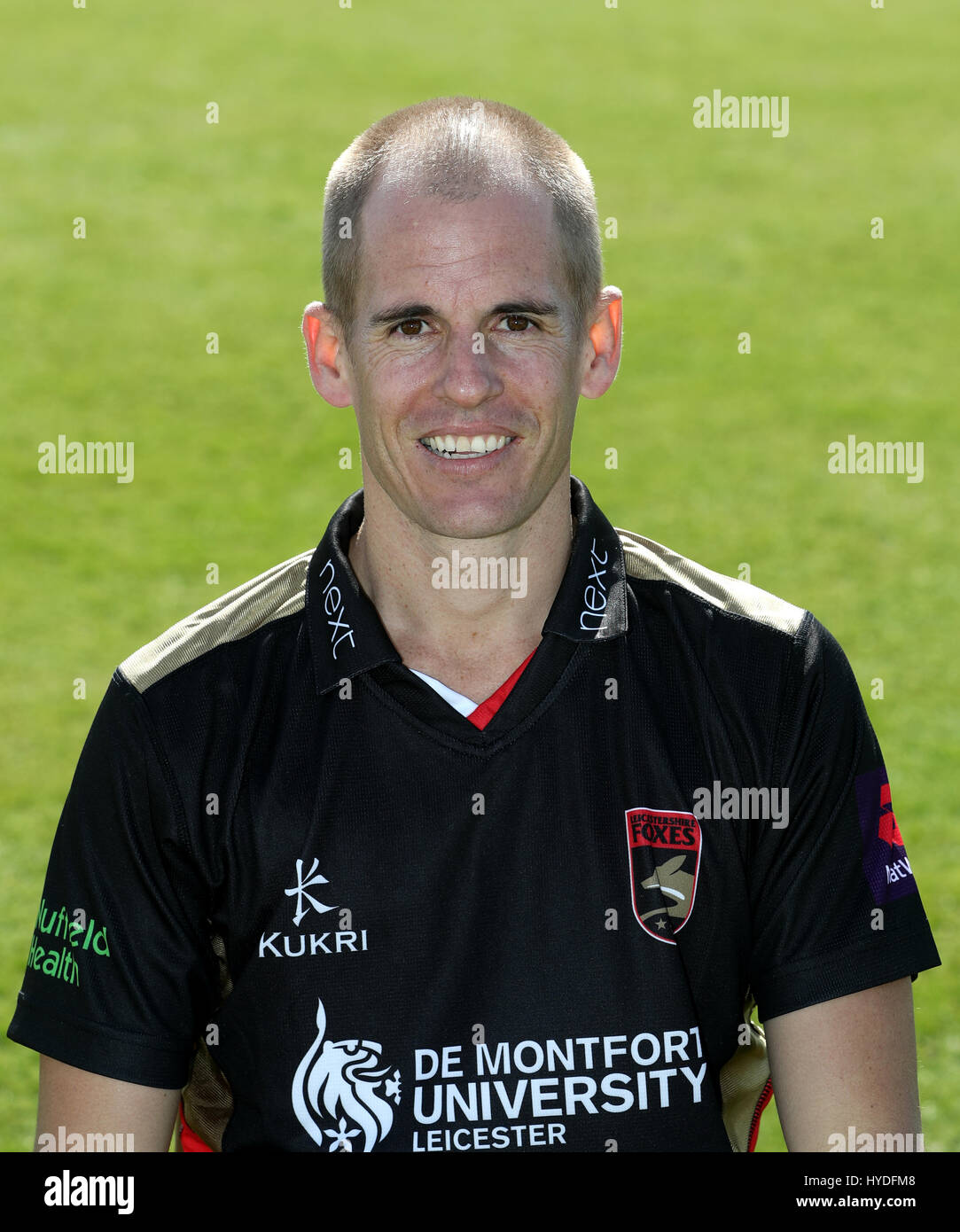 Leicestershire's Neil Dexter during the media day at Grace Road ...