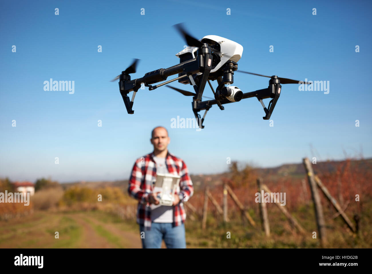 Man hovering over her hi-res stock photography and images - Alamy