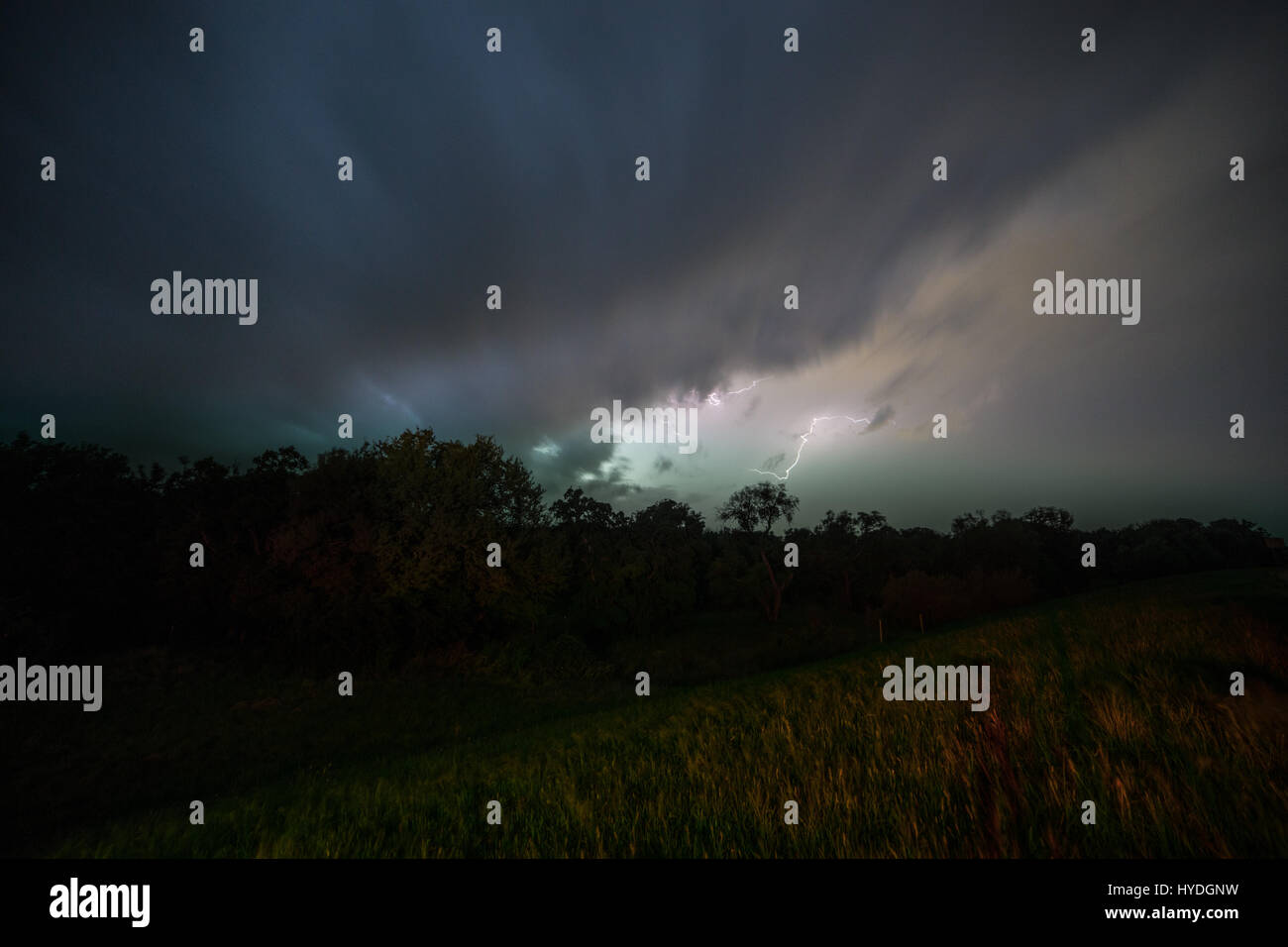 Multiple lightning strikes hi-res stock photography and images - Alamy