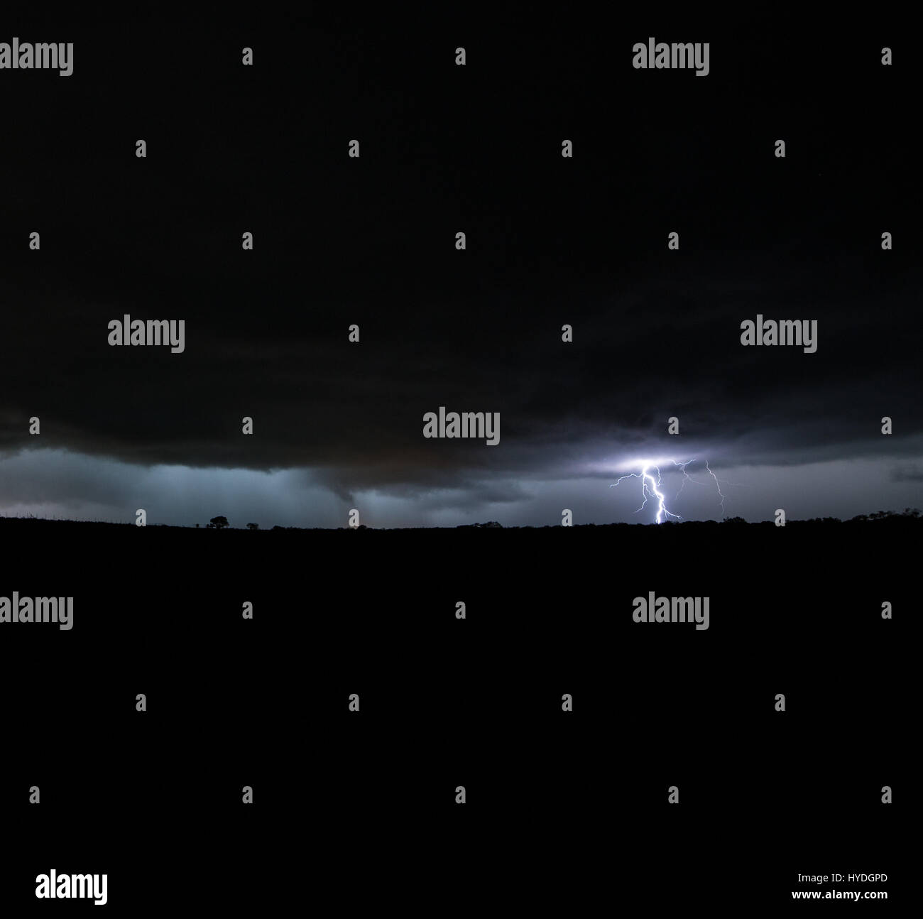 Single Lightning Bolt High Resolution Stock Photography and Images - Alamy