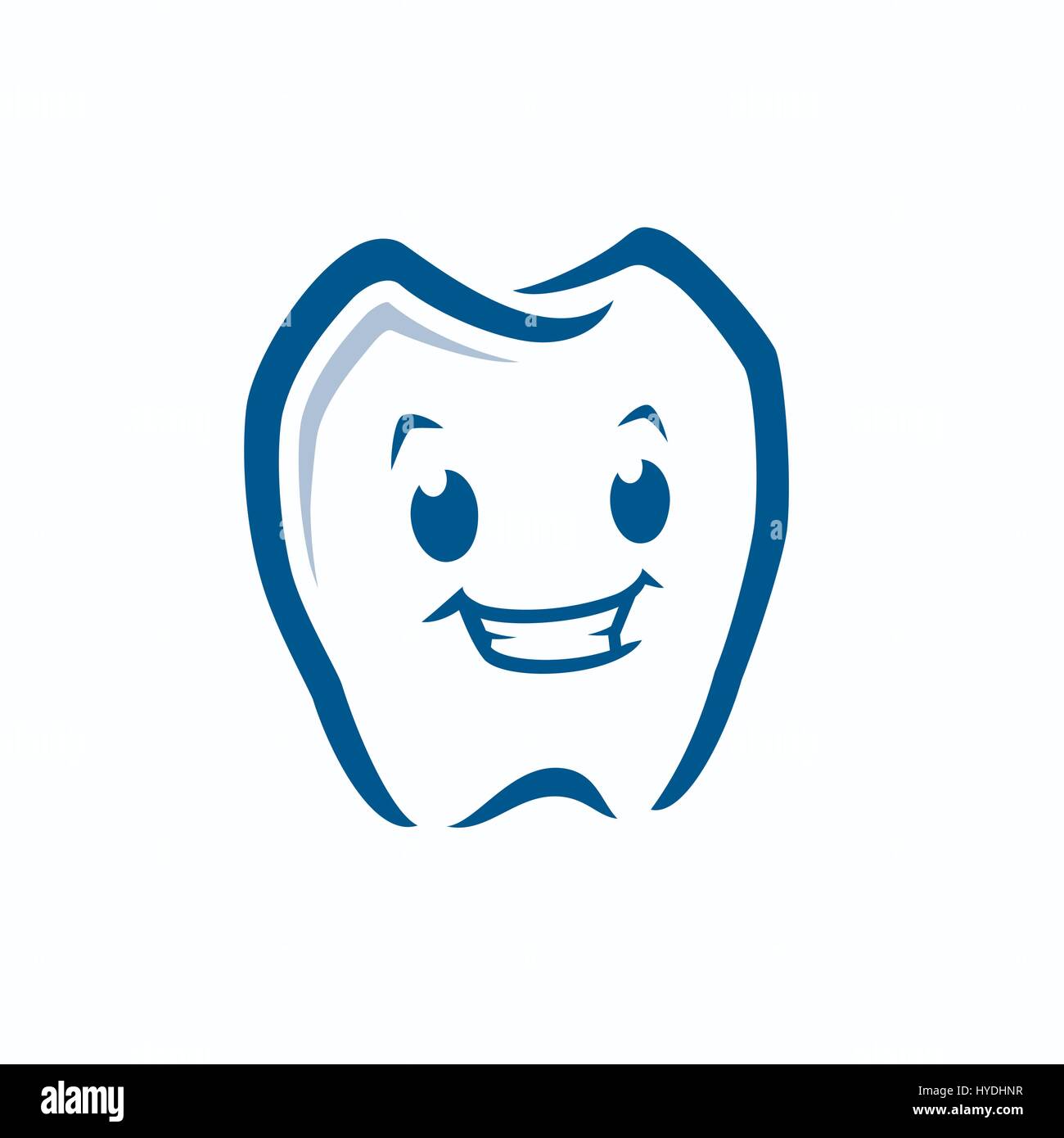 Cartoon Tooth Icon Stock Vector Image & Art - Alamy