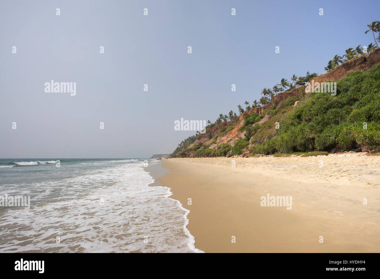 Varkala Beach, Kerala Stock Photo - Alamy