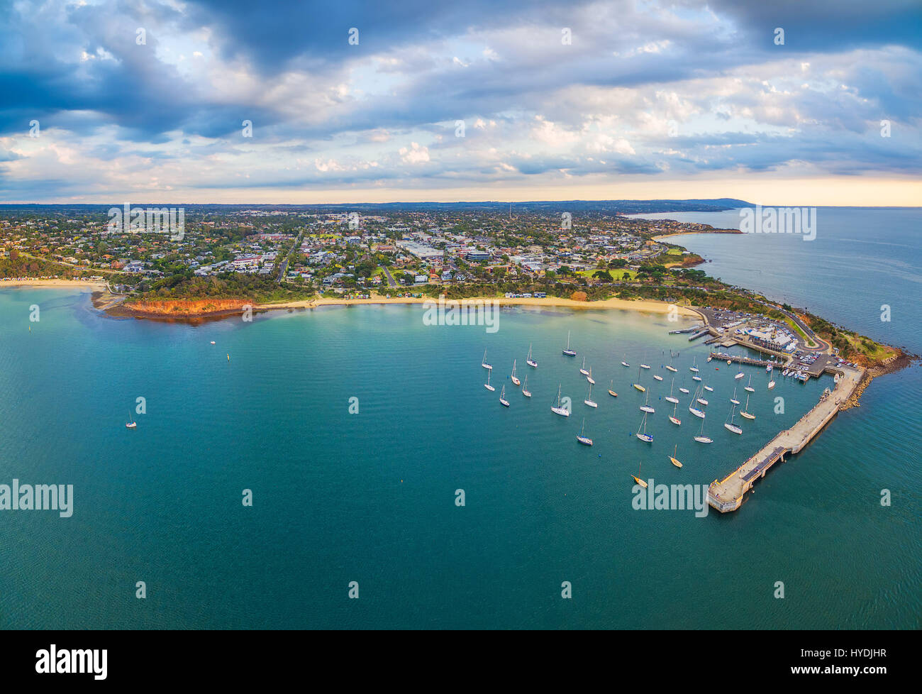 Foreshore mornington peninsula victoria australia hi-res stock ...