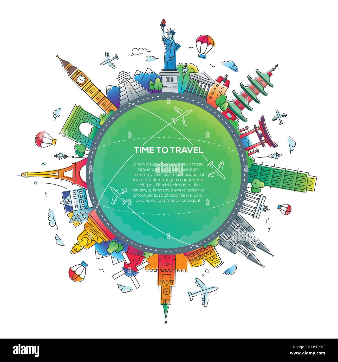 Historic heritage monument Stock Vector Images - Alamy