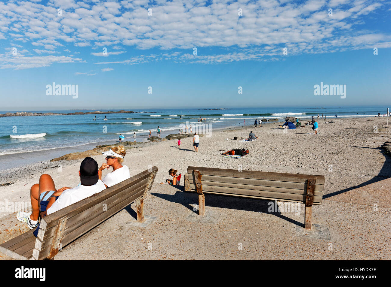 Beach scene, Western Cape, South Africa Stock Photo - Alamy