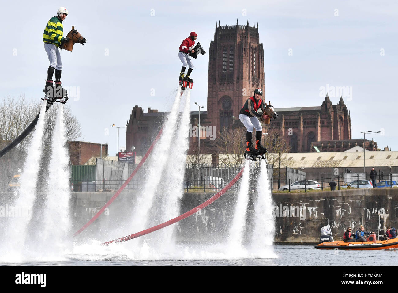 Race each other liverpool watersports centre hi-res stock photography ...