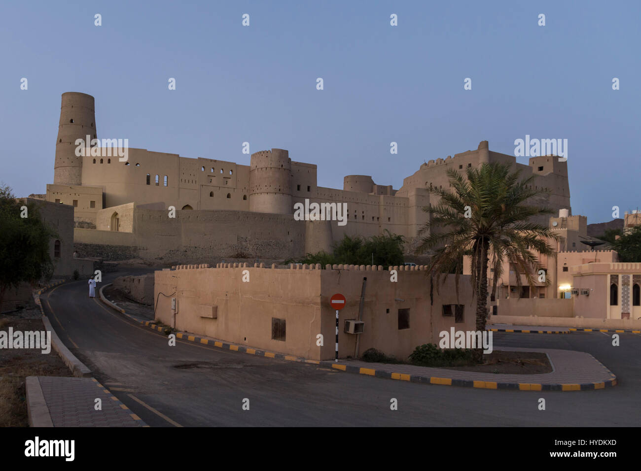 Oman historical castle Stock Photo - Alamy