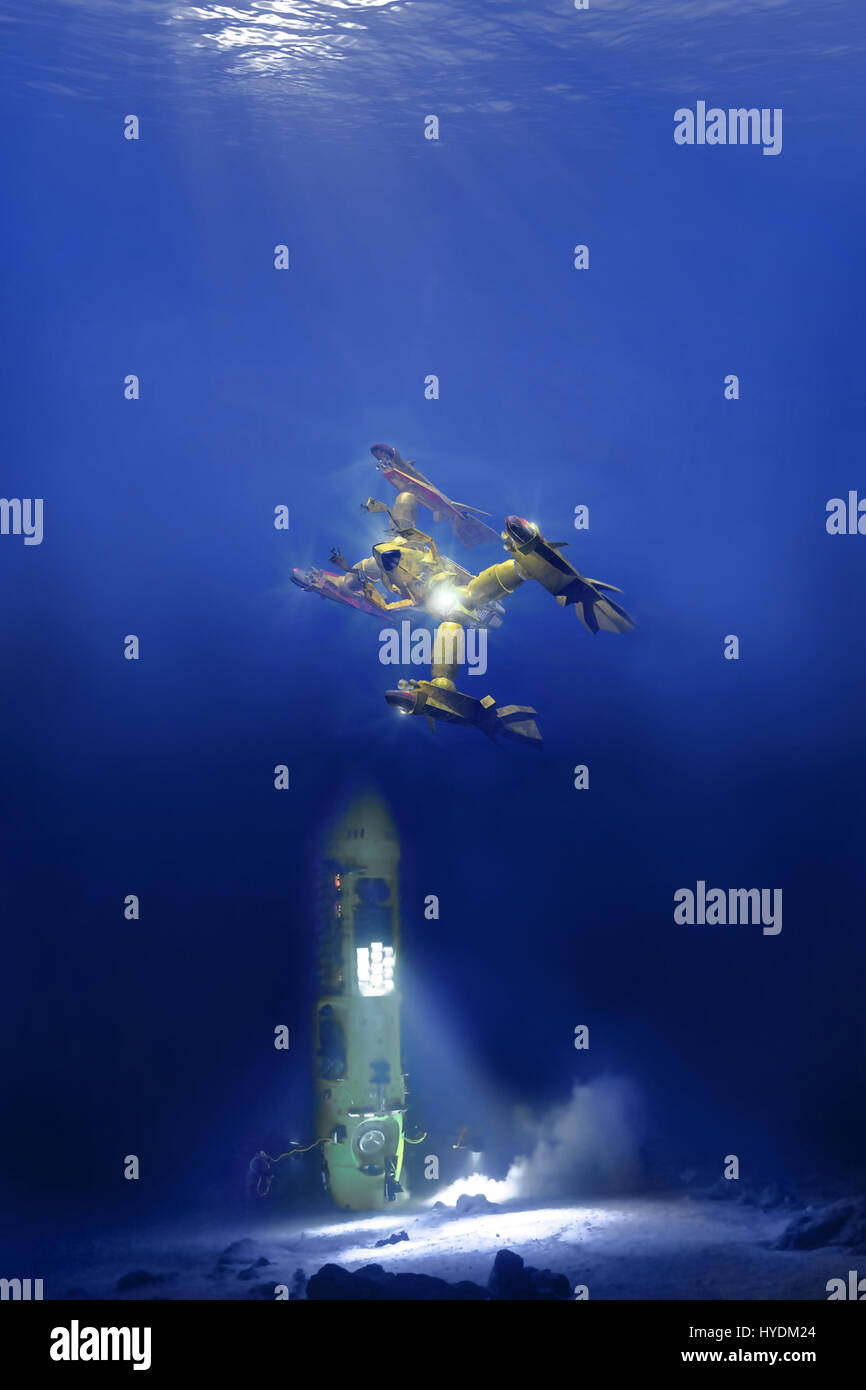 Deep sea submarine hi-res stock photography and images - Alamy