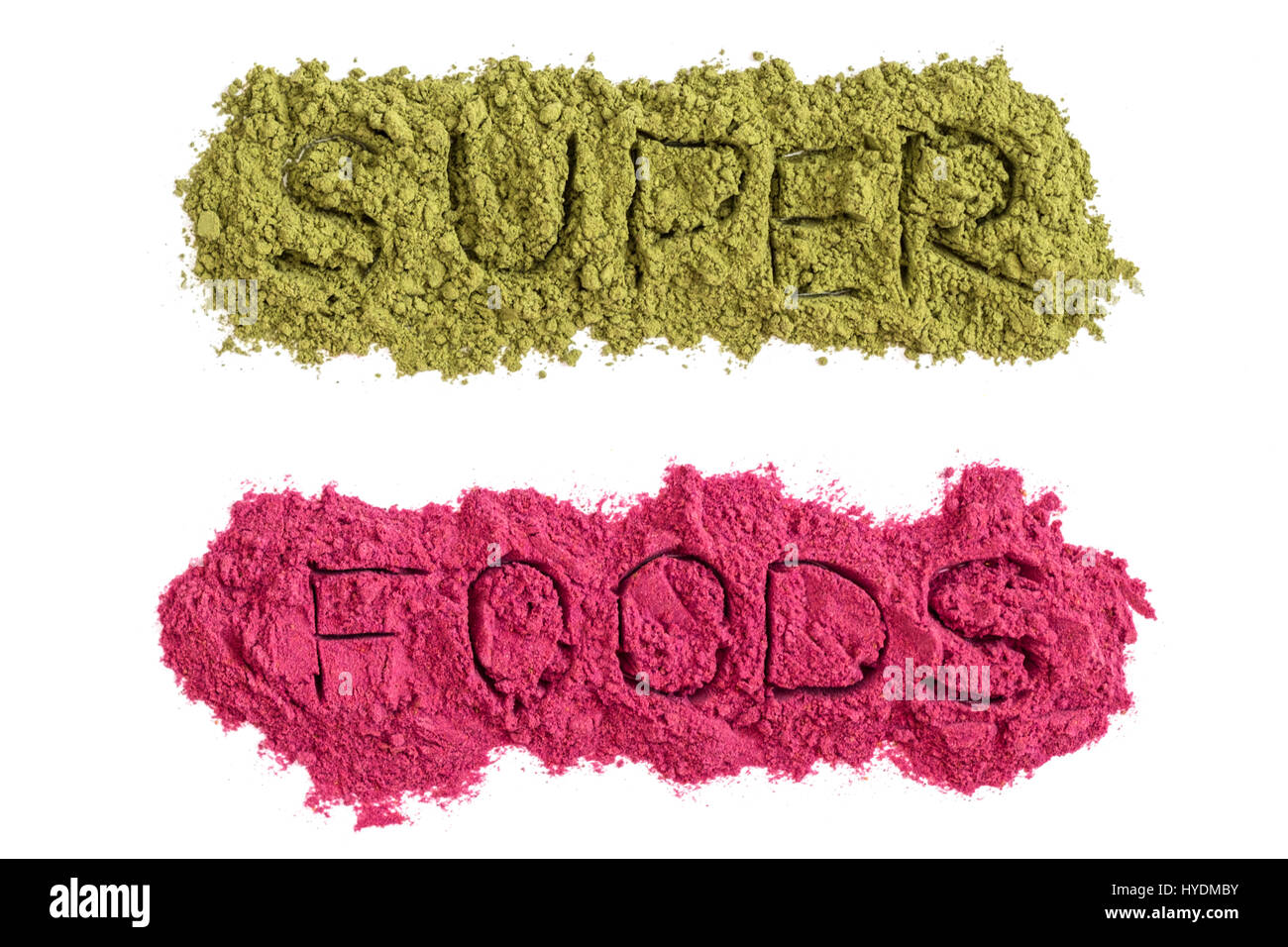 Green powders hi-res stock photography and images - Alamy