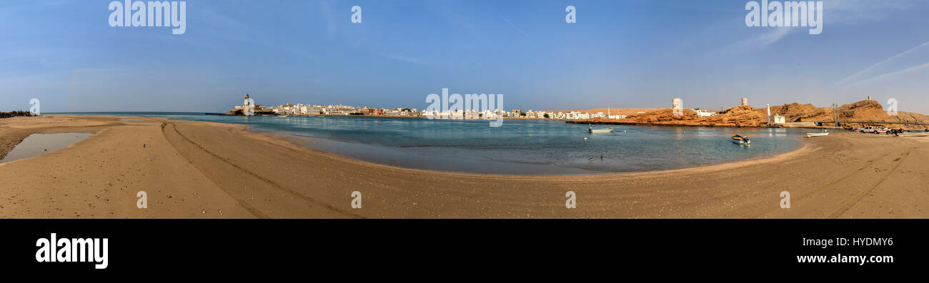 coastal city of Sur, south Oman Stock Photo - Alamy
