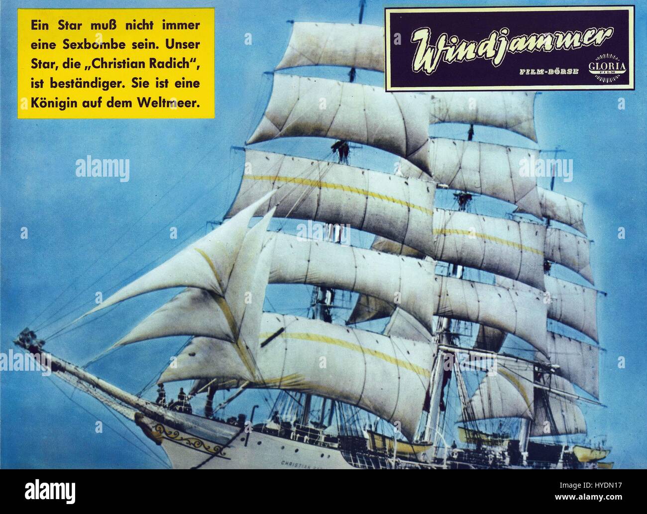 Windjammer: The Voyage of the Christian Radich, aka: Windjammer, USA ...