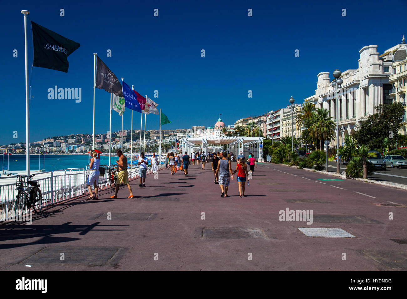 The beach, Nice, France Stock Photo - Alamy