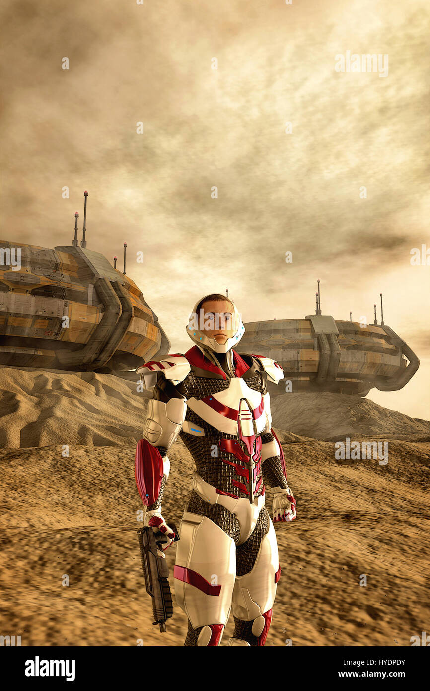 Science fiction hi-res stock photography and images - Alamy