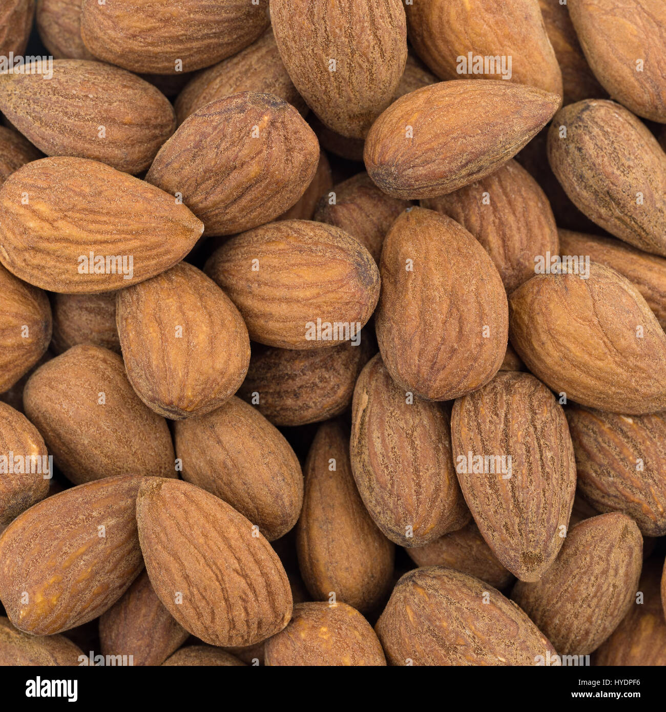 Top view whole almonds hi-res stock photography and images - Alamy