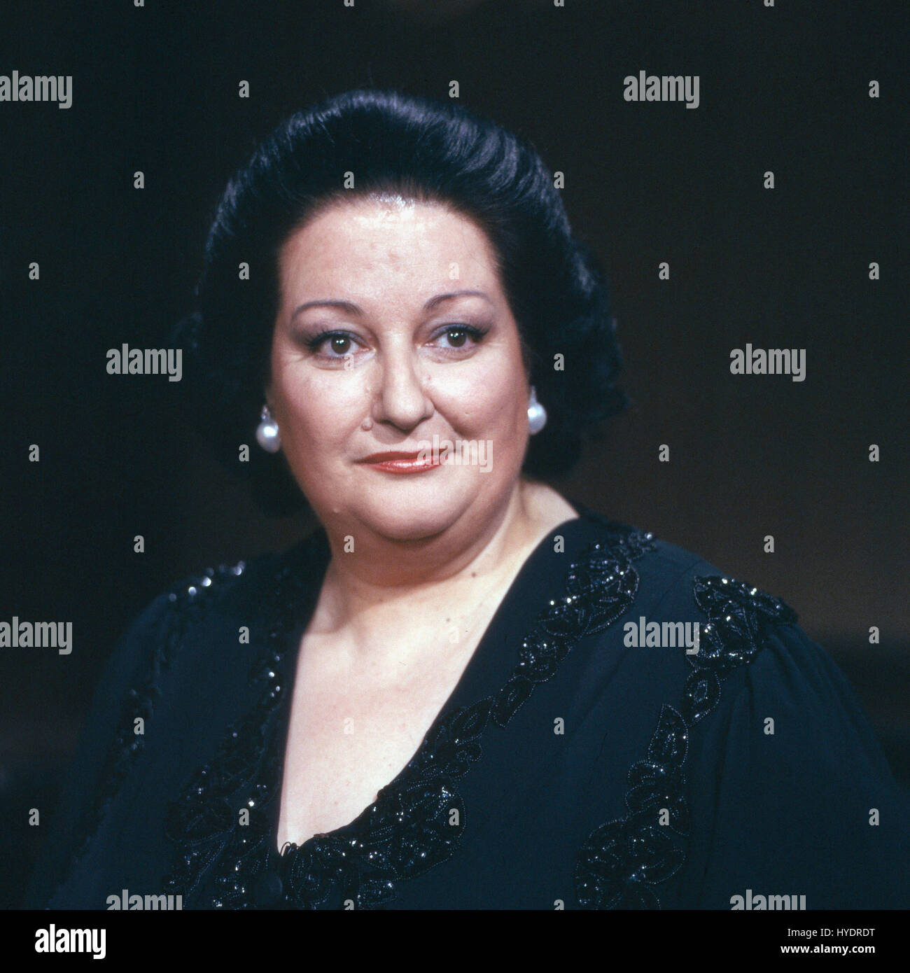 Opera singer montserrat caballe hi-res stock photography and images - Alamy