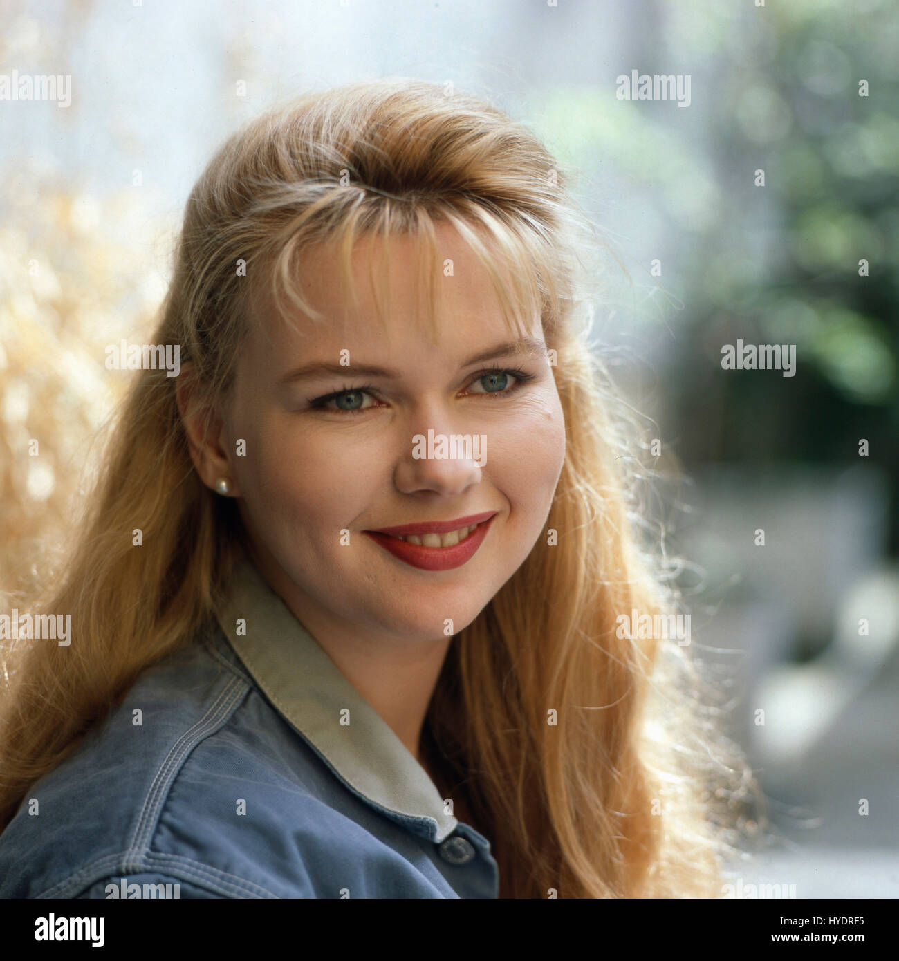 Deutsche Schauspielerin Veronica Ferres, Deutschland 1980er Jahre ...