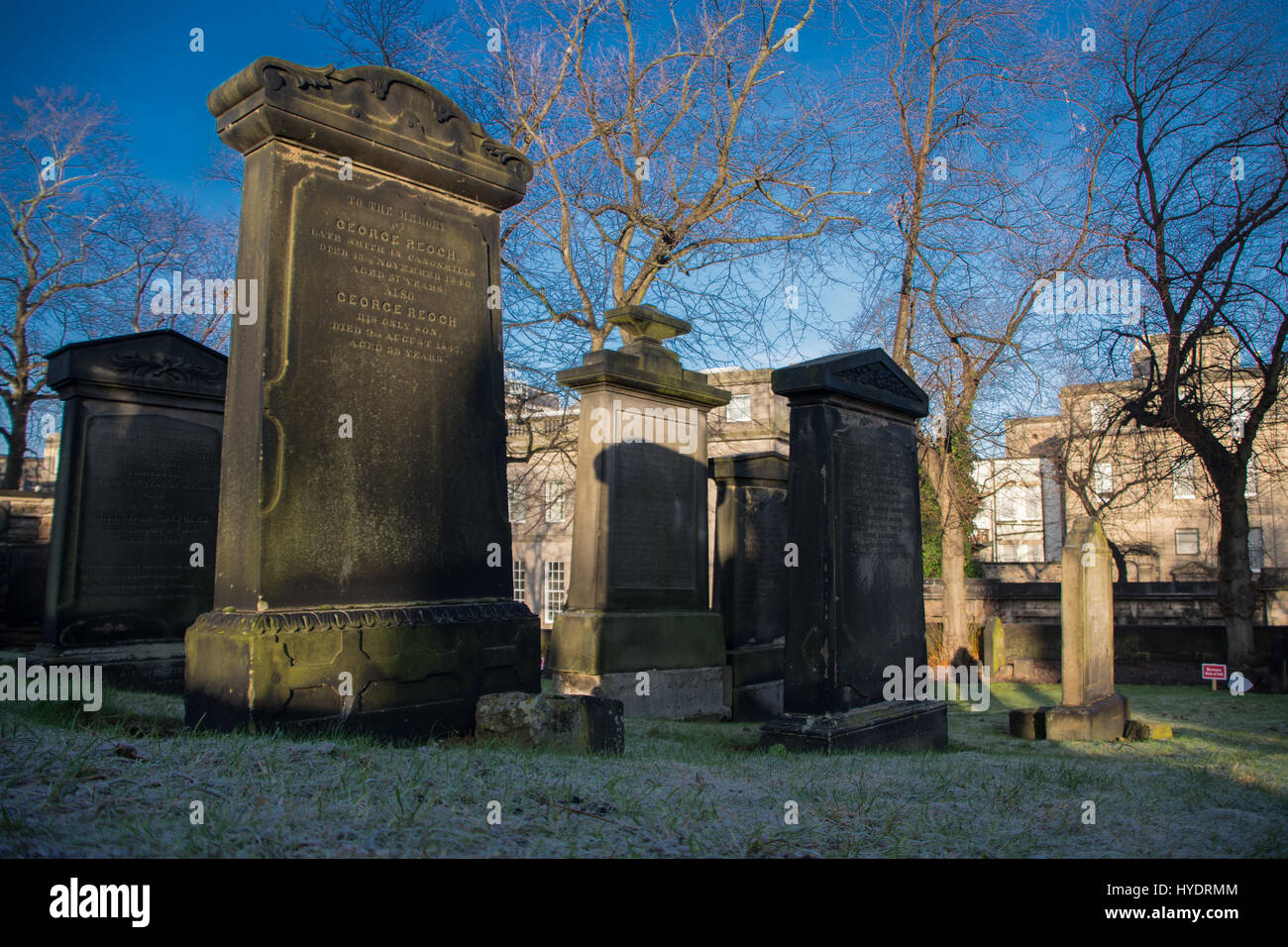 Cemetery in Edinburgh, Scotland Stock Photo - Alamy