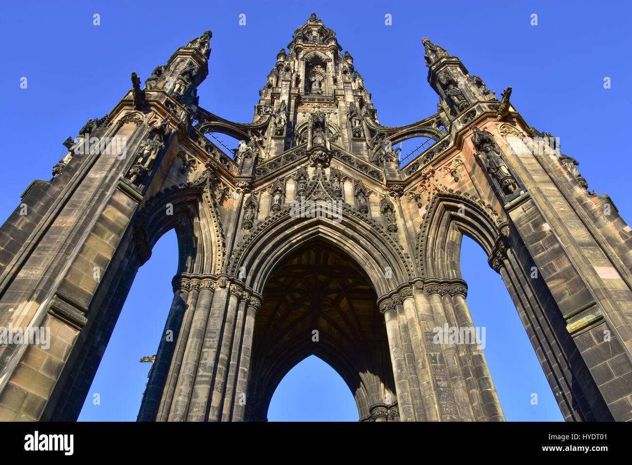 Scott Monument is a Victorian Gothic monument to Scottish author Sir ...
