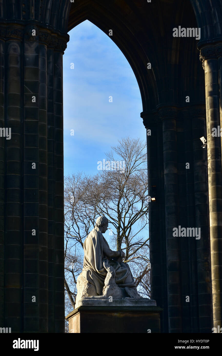 Scott Monument is a Victorian Gothic monument to Scottish author Sir ...