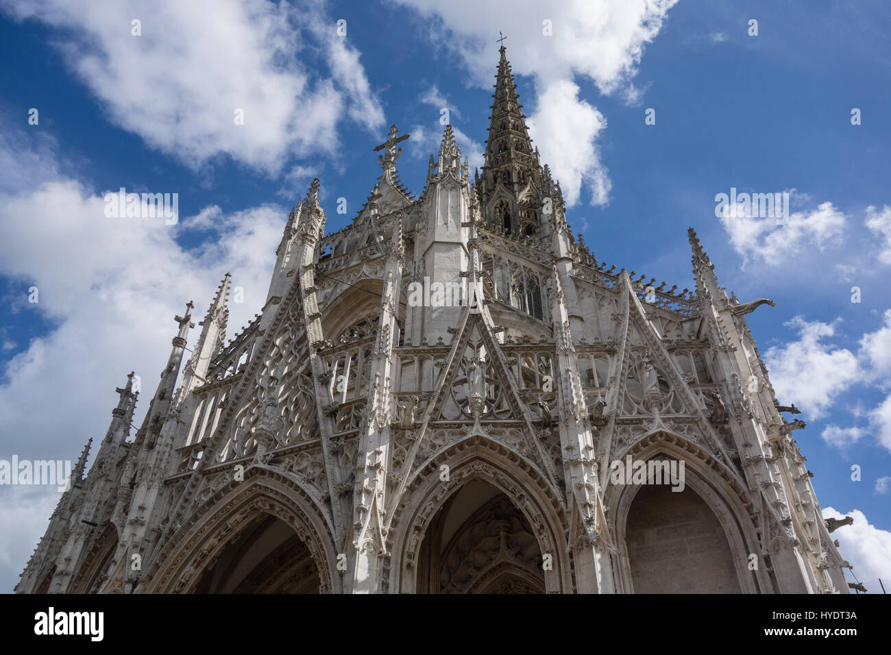 Church of Saint-Maclou (Église Saint-Maclou) at Rouen, Upper Normandy ...
