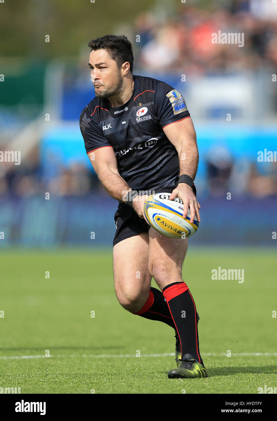 Saracens' Brad Barritt Stock Photo - Alamy
