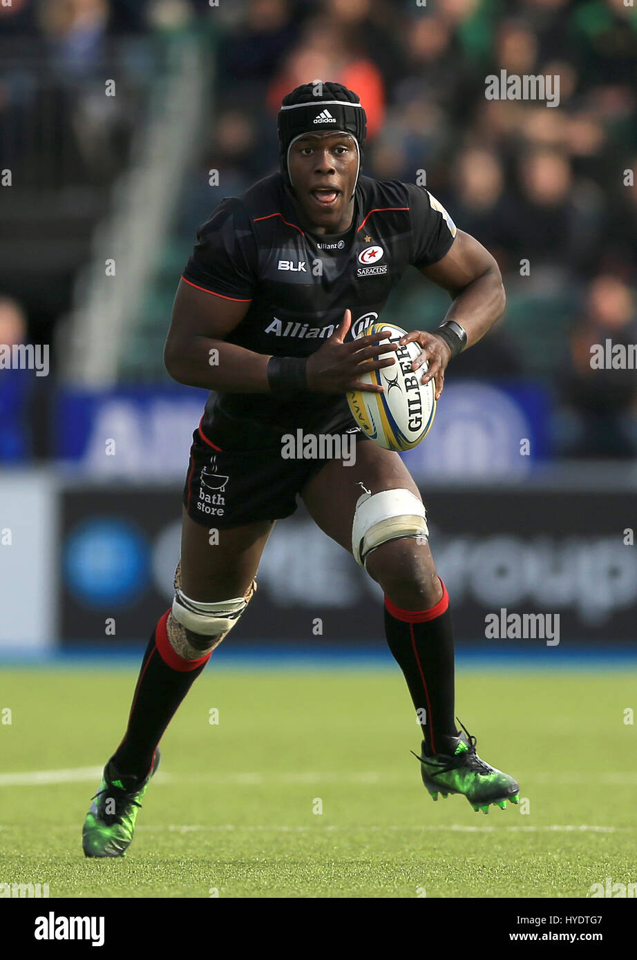 Saracens' Maro Itoje Stock Photo - Alamy