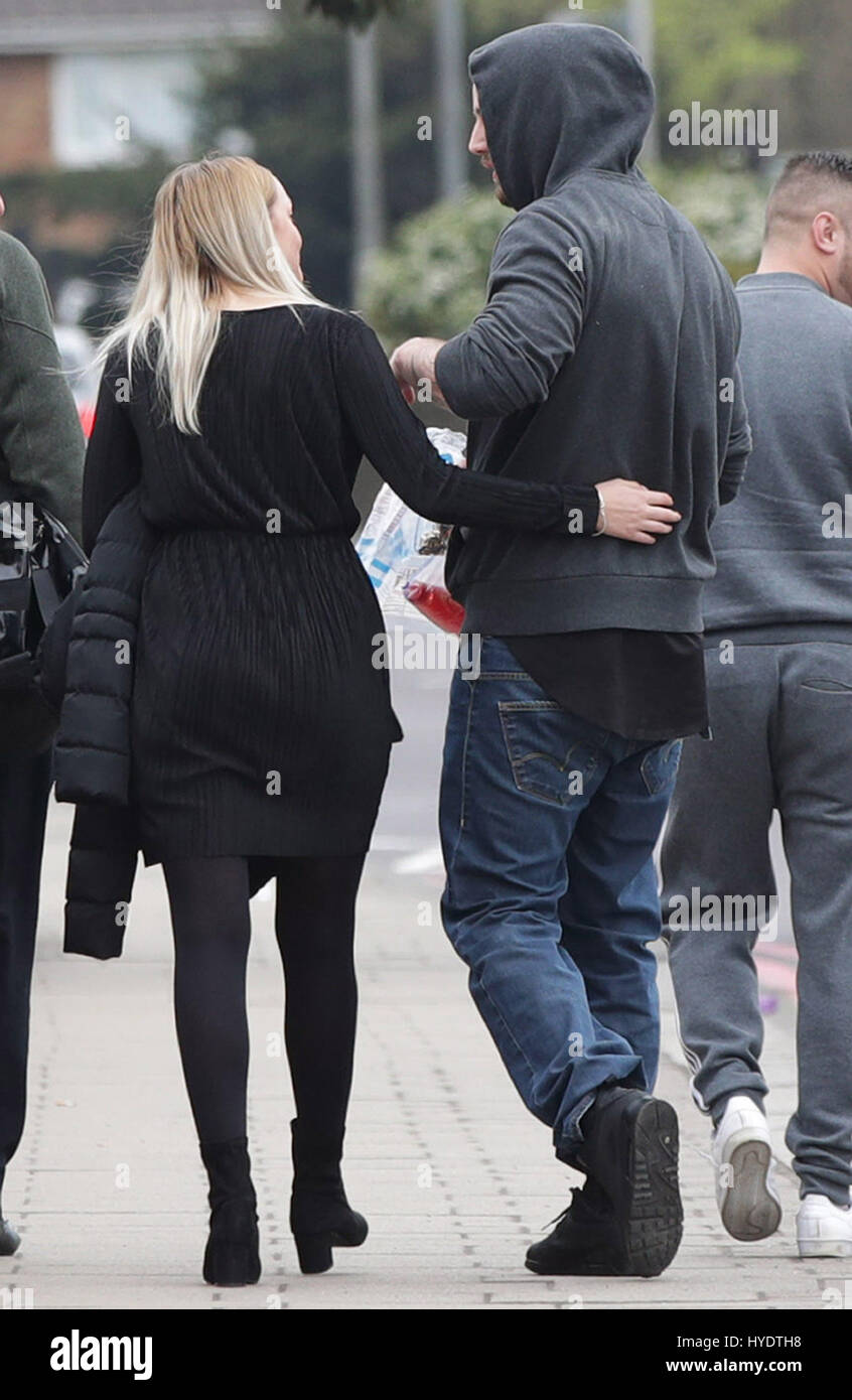 Kyran Evans, 23 (right), leaves Croydon Magistrates' Court, where he is ...