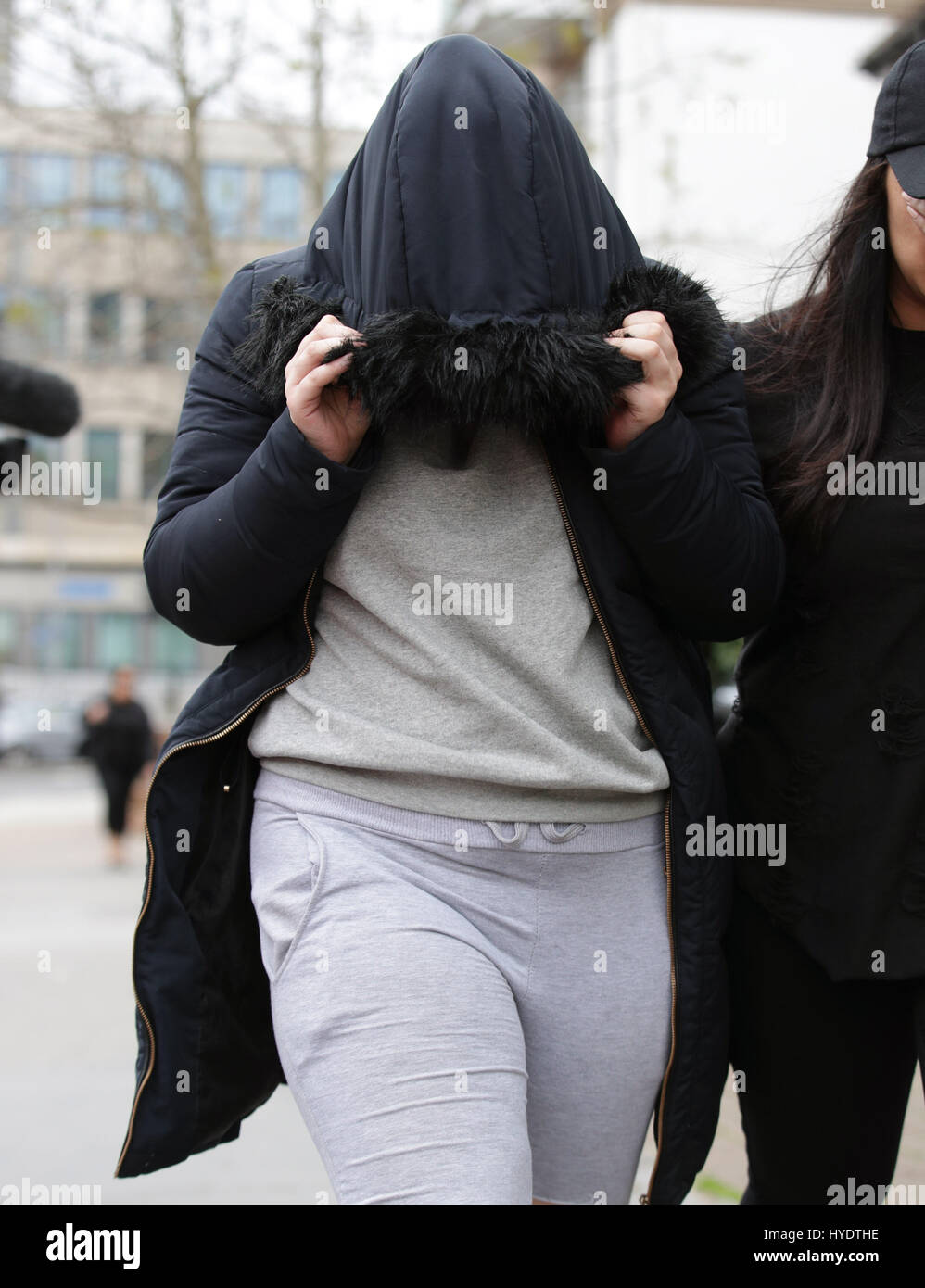 Ellie Leite, 19, leaves Croydon Magistrates' Court, where she is ...