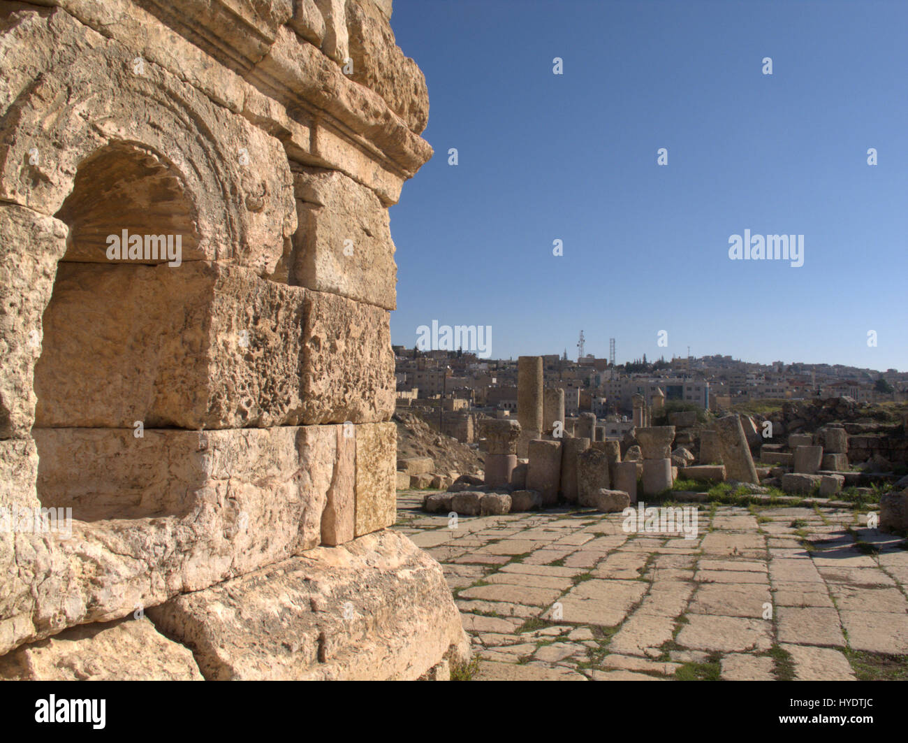 Roman ruins, Jerash, Jordan Stock Photo - Alamy