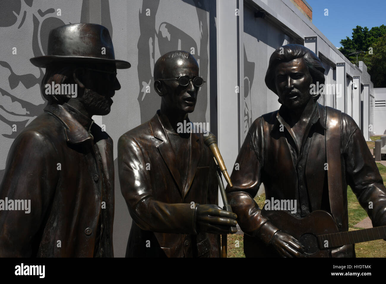 Redcliffe, Queensland, Australia: Statue of the three Bee Gees in Bee ...