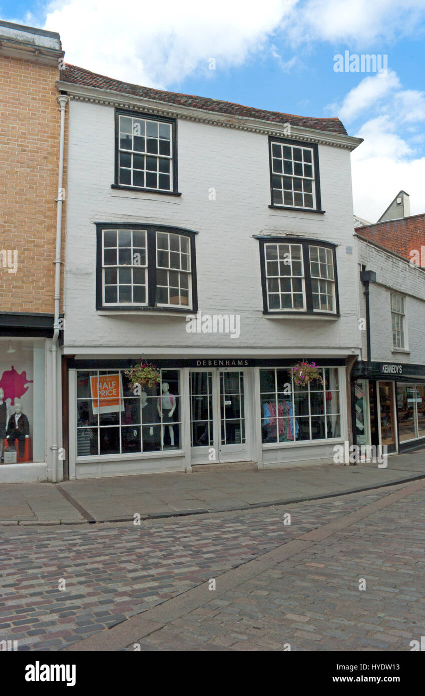Canterbury Shop, Kent Stock Photo - Alamy