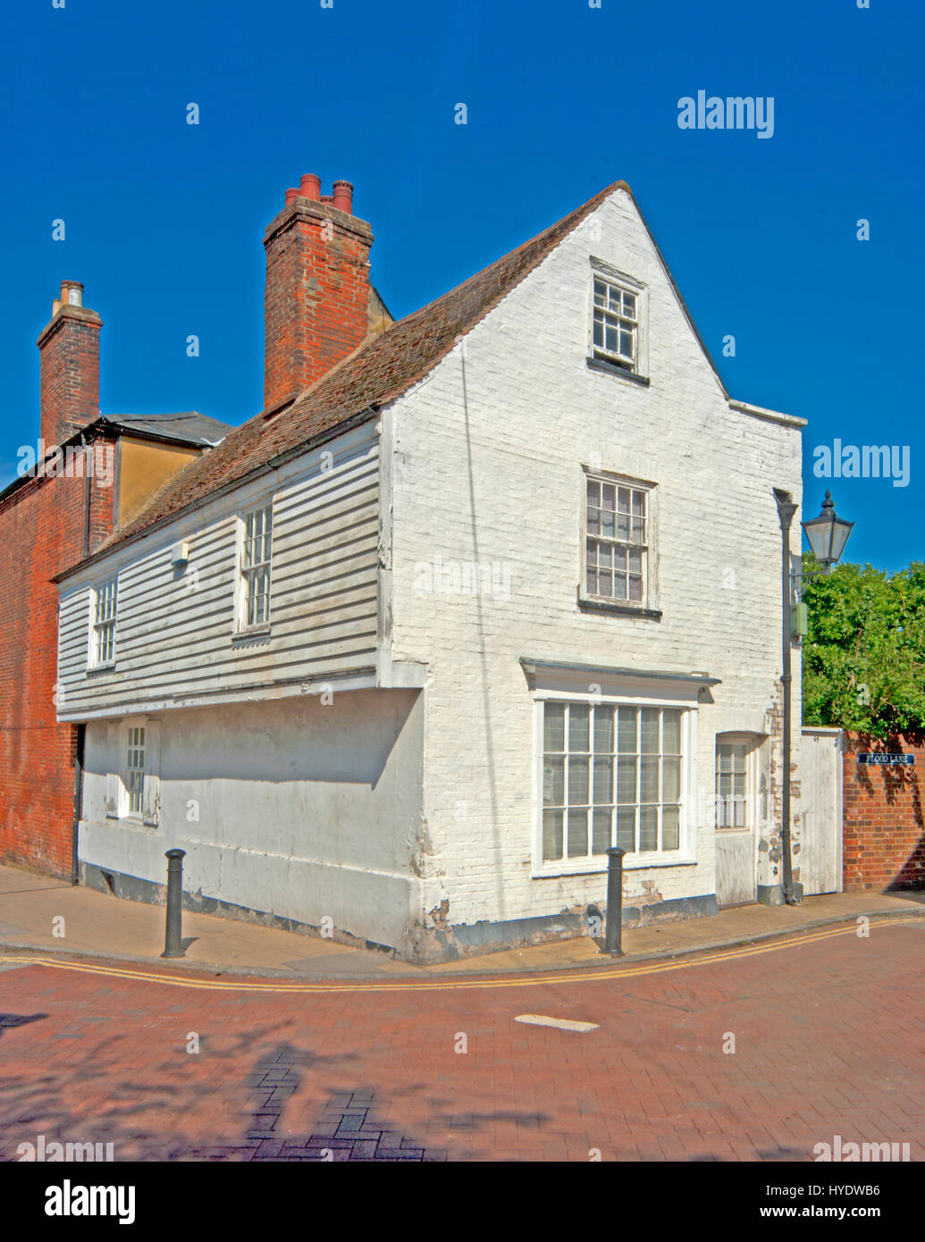 Faversham, Ancient Buildings in Street, Kent, England Stock Photo - Alamy