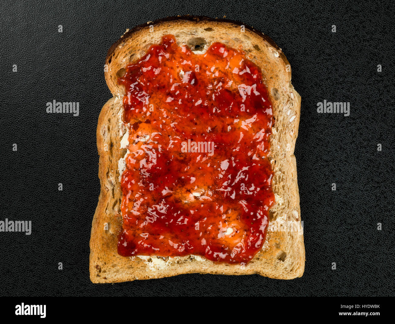 Jam on toast hi-res stock photography and images - Alamy