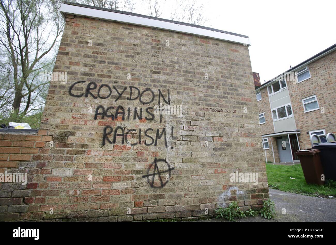 Graffiti against racism hi-res stock photography and images - Alamy