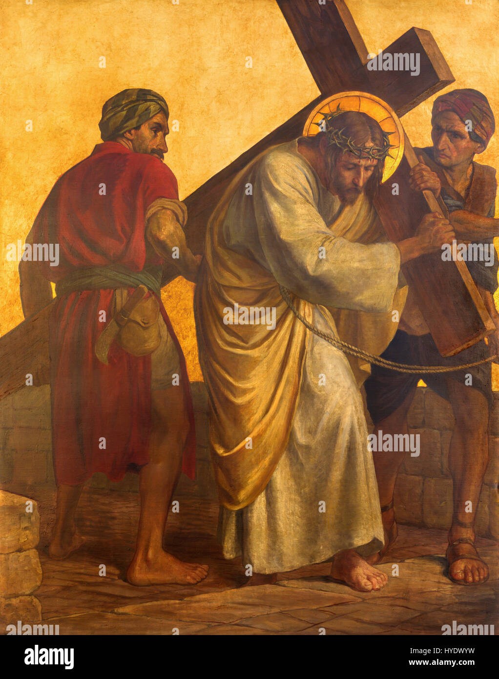 Simon of cyrene hi-res stock photography and images - Alamy