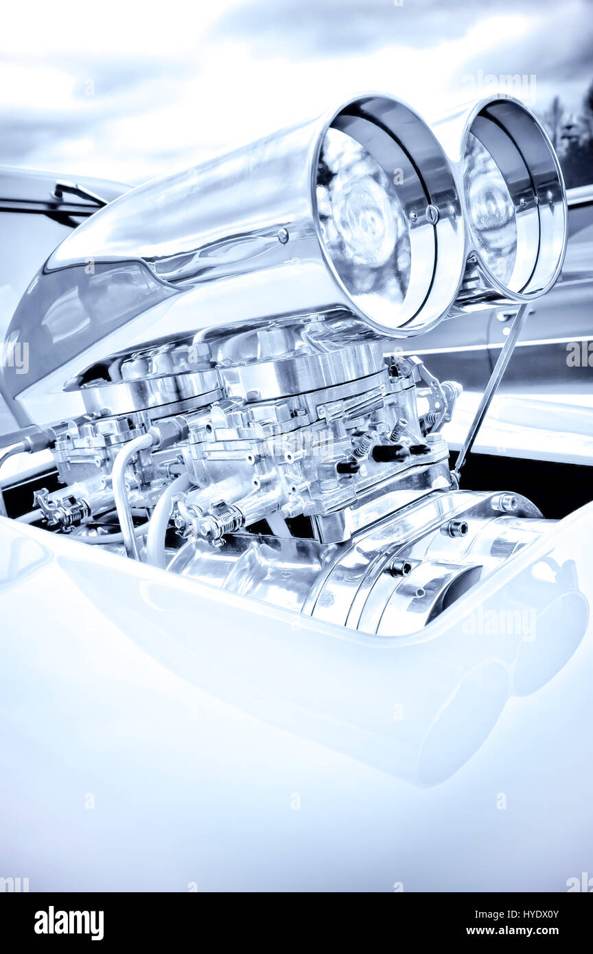 Supercharged engine supercharger blower hi-res stock photography and ...