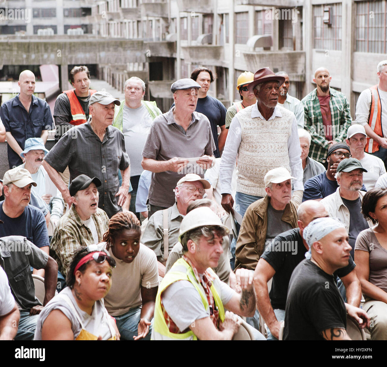 GOING IN STYLE, standing, from left: Alan Arkin, Michael Caine, Morgan ...