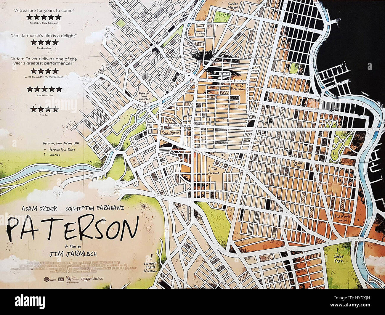 PATERSON, British poster, 2016. © Bleecker Street Media /Courtesy ...