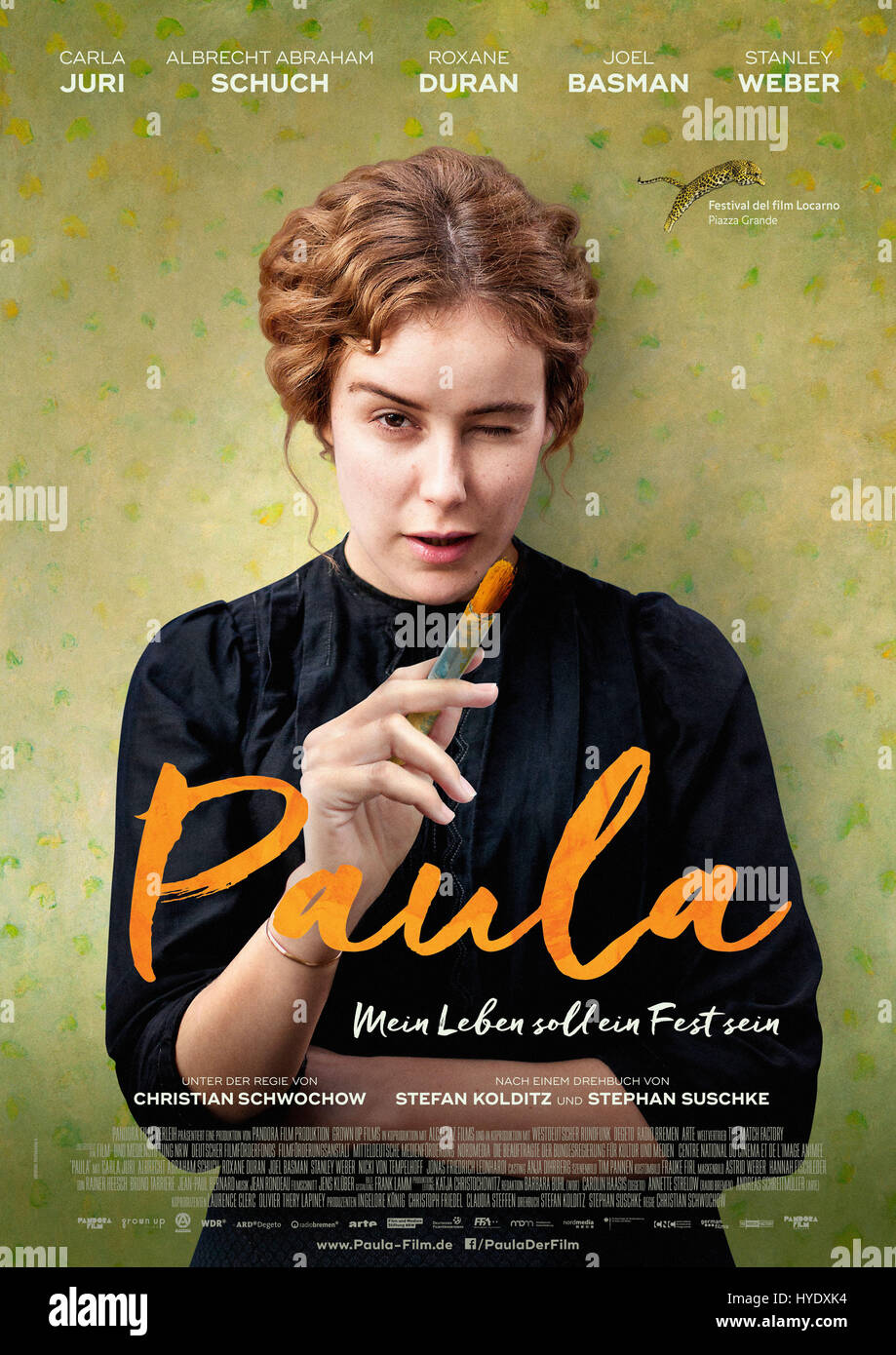 PAULA, German poster, Carla Juri, 2016. ©Pandora Filmverleih/courtesy ...