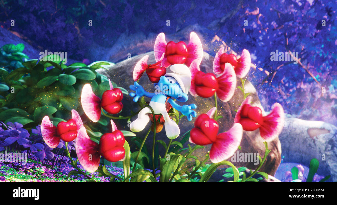 SMURFS: THE LOST VILLAGE, Clumsy, (voice: Jack McBrayer), 2017 ...