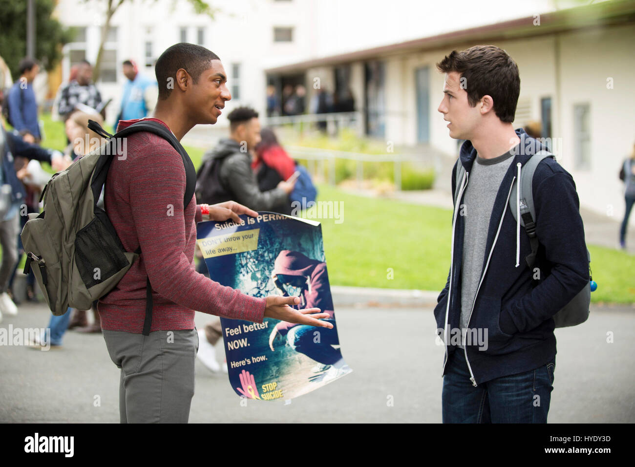 13 REASONS WHY (aka THIRTEEN REASONS WHY), from left: Steven Silver ...