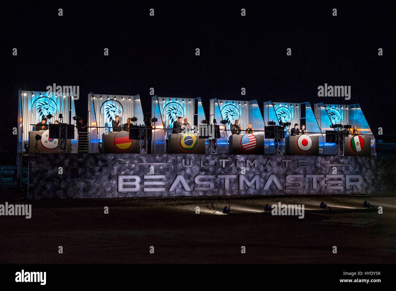 ULTIMATE BEASTMASTER, (from left): co-hosts SEO Kyung Suk, PARK Kyeong ...