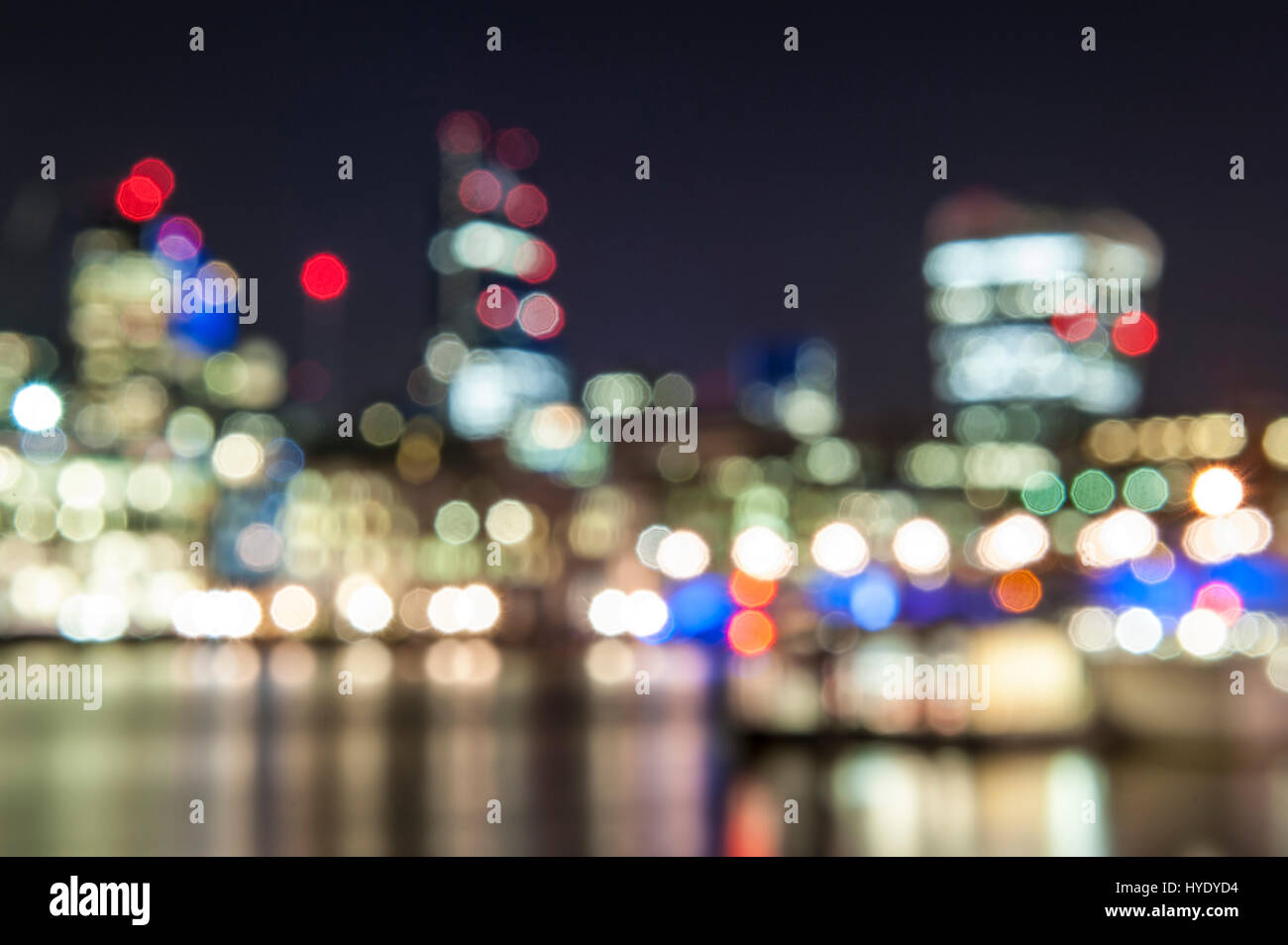 Blurred abstract background lights, beautiful cityscape view Stock ...
