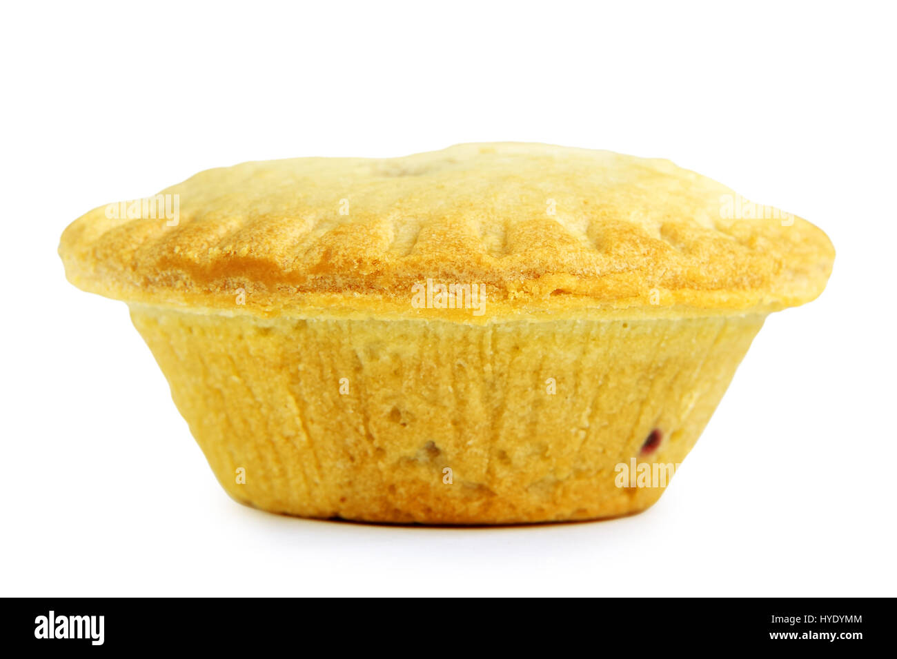 Small pie isolated on a white Stock Photo - Alamy