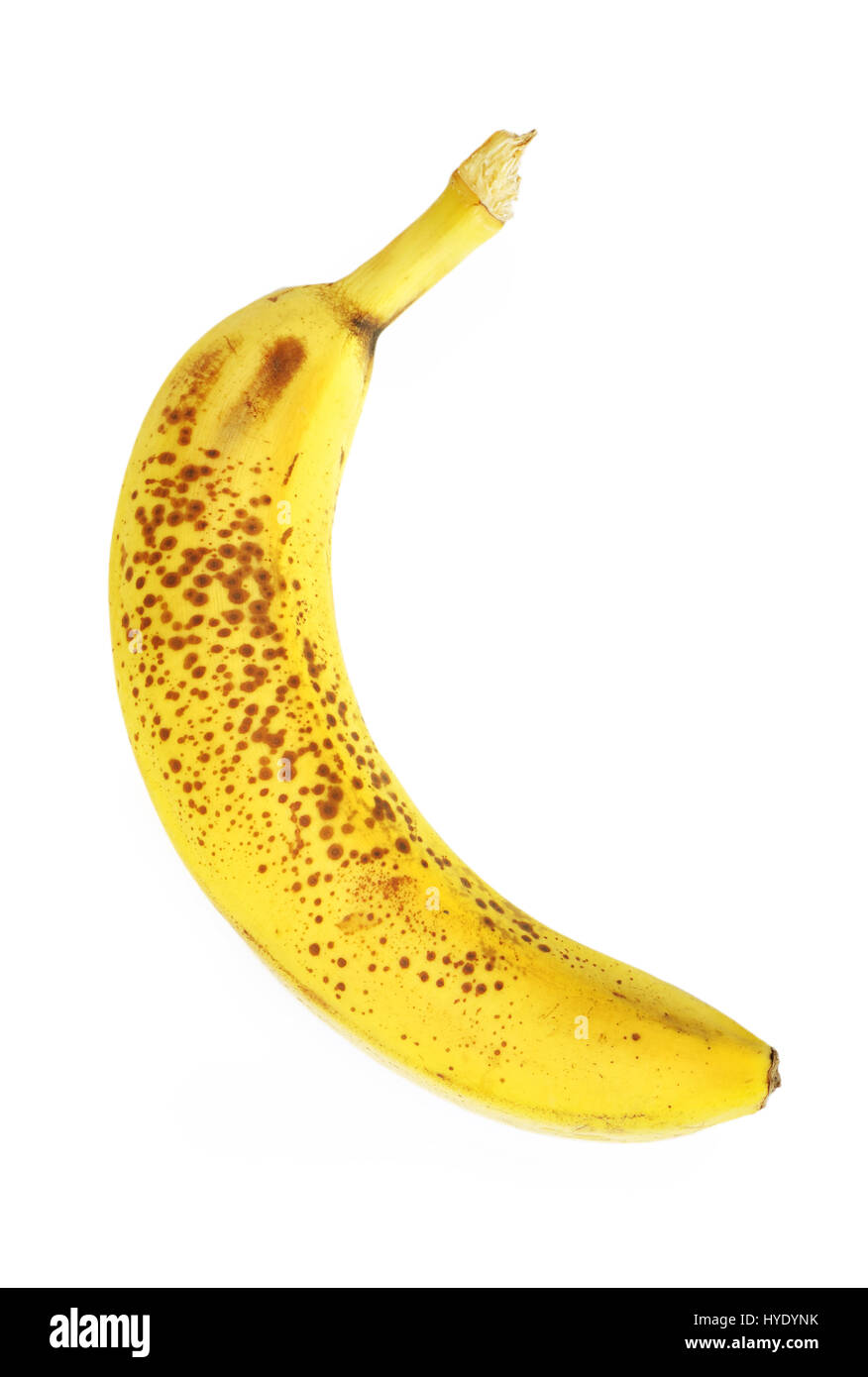 Old bad banana isolated Stock Photo - Alamy