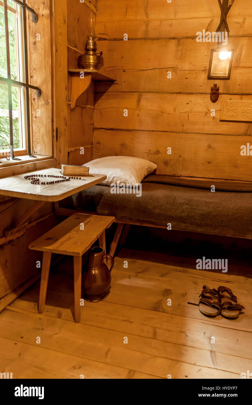 The hermitage of St. Brother Albert at Kalatowki, Zakopane Stock Photo ...
